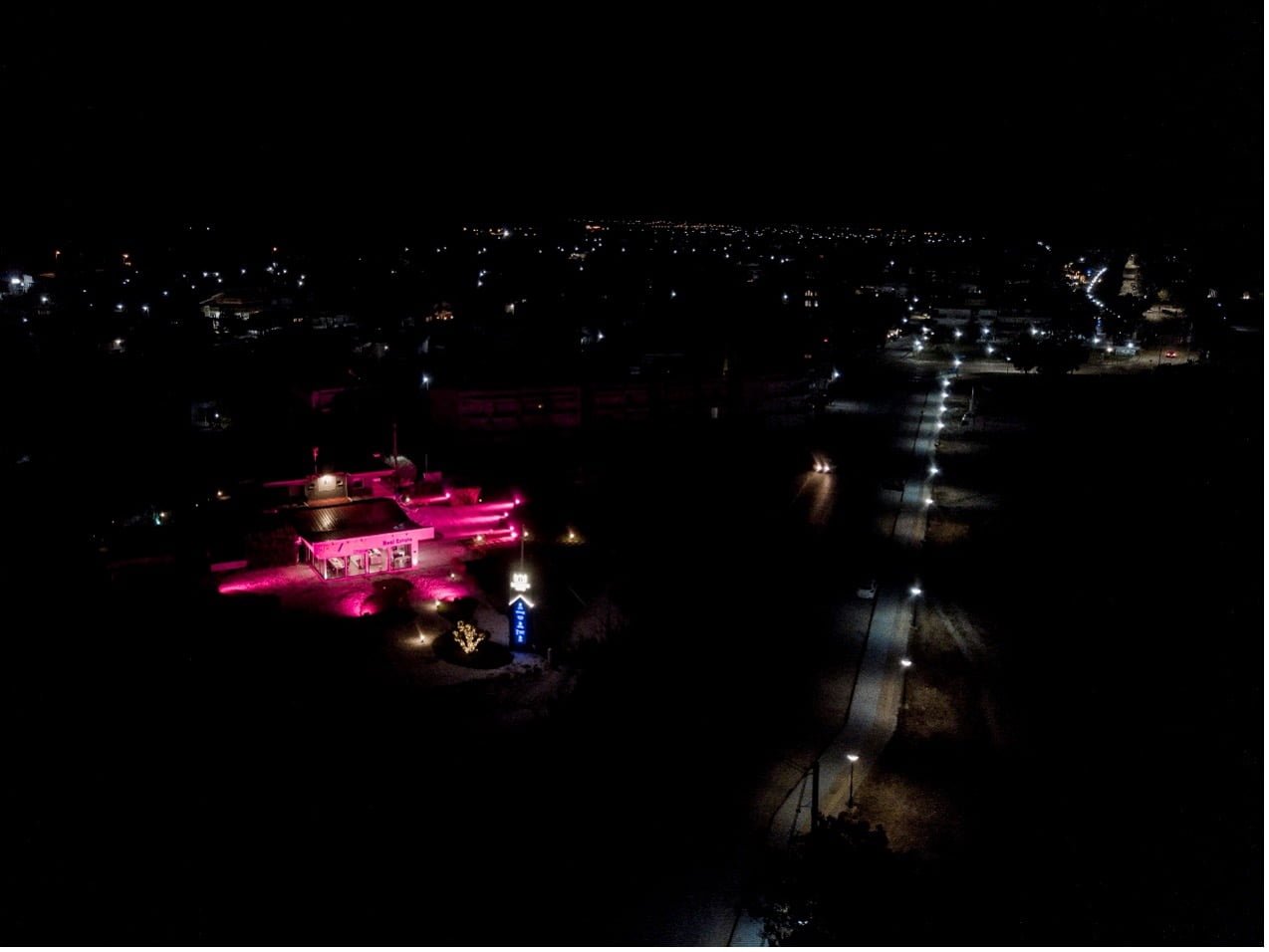 Our headquarters were “dressed” in pink for the World Breast Cancer Day ...